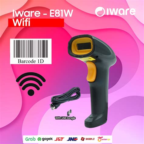 Jual Wireless Barcode Scanner W10 With Usb Receiver 2 4g Shopee Indonesia