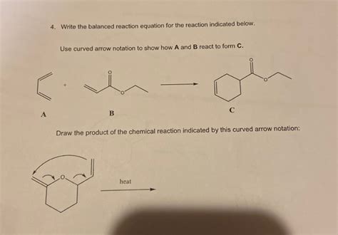 Solved Write The Balanced Reaction Equation For The Chegg