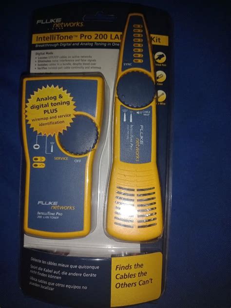 Fluke Intellitone Pro 200 Commercial And Industrial Construction And Building Materials On Carousell