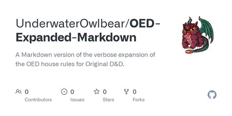 Github Underwaterowlbearoed Expanded Markdown A Markdown Version Of The Verbose Expansion Of