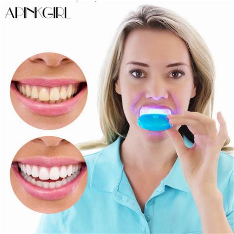 Mini Portable Teeth Whitening Bluetooth Lamp Led Cold Light Bleaching