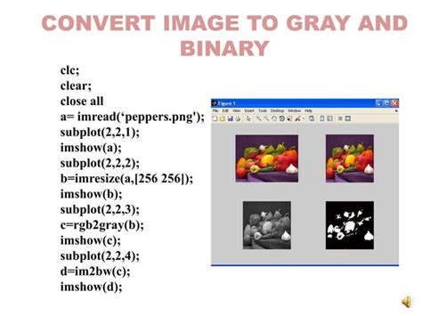 Image Processing On Matlab Presentation 1 Pptx