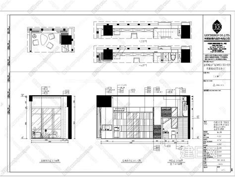 建材装修公司全套设计施工图平立面节点大样cad施工图下载 Id114377511 建e施工图