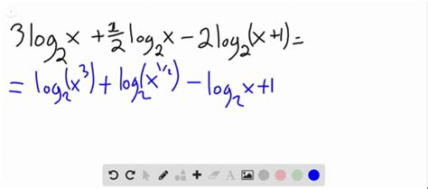 SOLVED Write Each As A Single Logarithm Assume That Variables Represent Positive Numbers Log