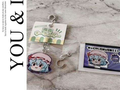 東方project 両面アクリルキーホルダー アクリル レミリア・スカーレット メルカリ