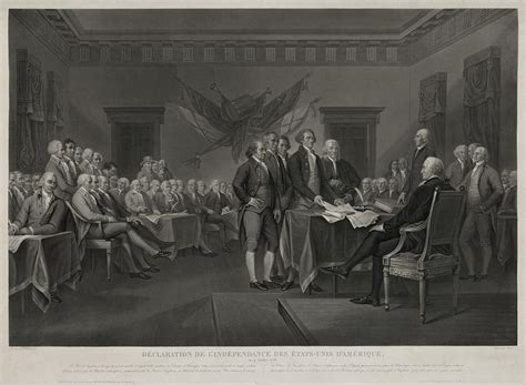 The Declaration Of Independence Of The United States Of America July