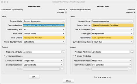 Using Fmes Comparison Tool Fme Support Center