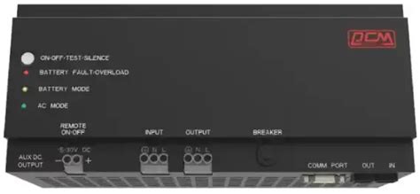 Powercom 500va 850va Off Line Ups User Manual