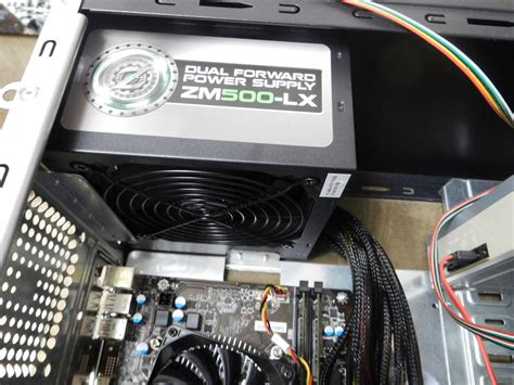 Обзор от покупателя на Блок питания ZALMAN ZM500-LX ATX 500W простой ...