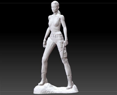 Ian Malcolm Tomb Raider 2018 3d Model Alicia Vikander As Lara Croft