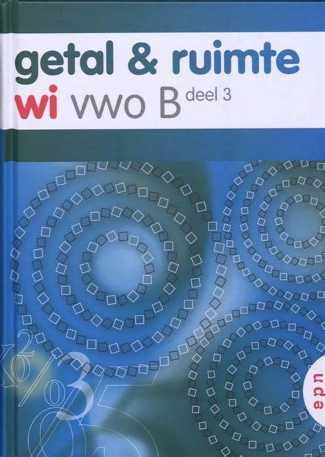 Getal En Ruimte Vwo B Deel L A Reichard Boeken Bol