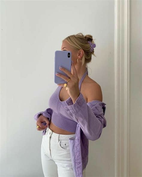 Pin De Katrina V Em РЕФЕРЕНСЫ Moda Roxo Looks Look Fashion