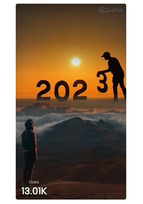 Happy New Year 2024 Capcut Template Link 100 Working Template