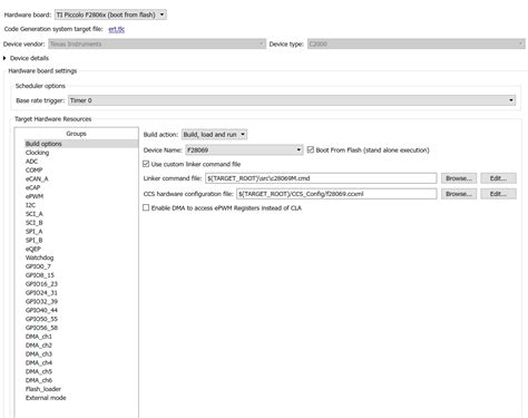 Launchxl F28069m Configuration To Run A Programm Standalone
