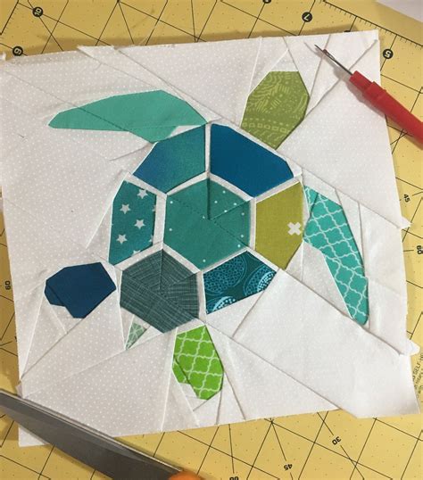 Free Turtle Quilt Block Pattern