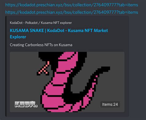 Social Previews Ogimage Work On Beta But Not At Production · Issue 2759 · Kodadotnft Gallery