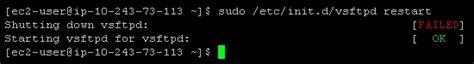 Linux Setting Up Ftp On Amazon Cloud Server Stack Overflow