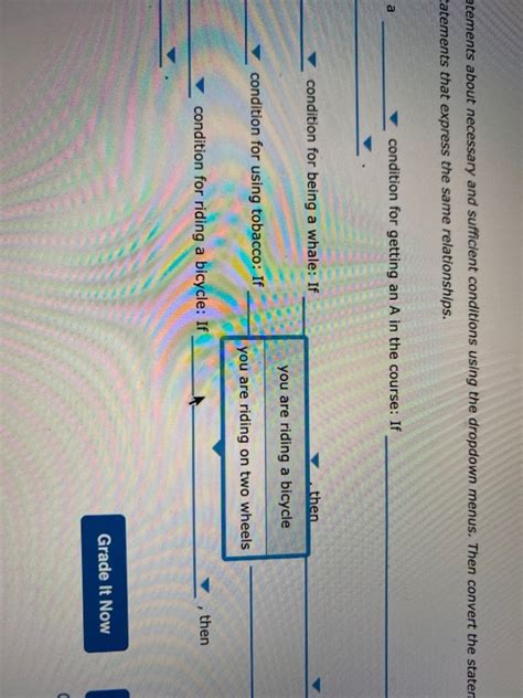 Solved The Antecedent Of A Conditional Statement Expresses A