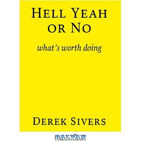 خرید و قیمت دانلود کتاب hell yeah or no بلیان