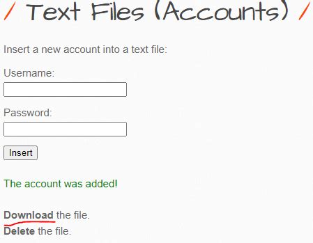 Bwapp Sensitive Data Exposure Text Files Accounts