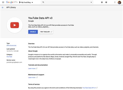 Setting Your Own Youtube Data Api Key Bootstrapped Ventures Knowledge