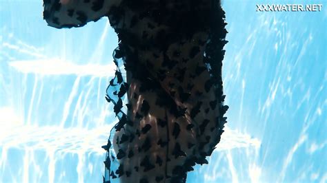 A Woman Floats In A Butterfly Adorned Mesh Dress Eporner