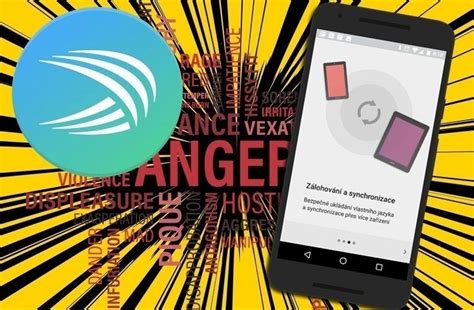 Klávesnice Swiftkey stahovala cizí slovníky teď synchronizace nefunguje
