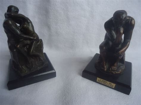 Le Baiser et le Penseur d après l oeuvre d Auguste Rodin Catawiki