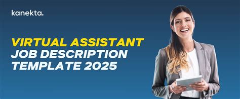 Virtual Assistant Job Description Template 2025 Kanekta