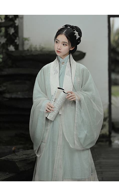 梅子熟了 汉 复刻 原创设计汉服大袖衫立领斜襟明制长衫女春 淘宝网