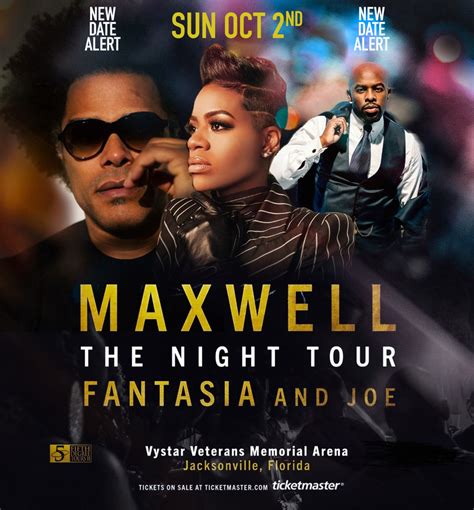 Maxwell The Night Tour Featuring Fantasia And Joe Becomes Hurricane