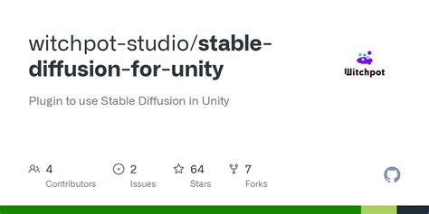 Stable Diffusion For Unity README Md At Main Witchpot Studio Stable