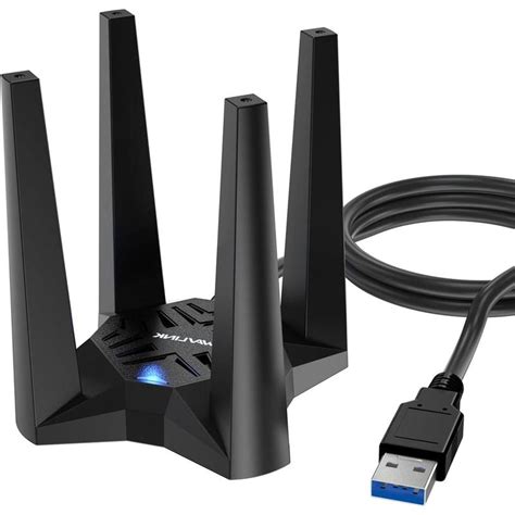 Ax1800 Usb Wifi 6 Adapter For Desktop Pc Wavlink Usb Wireless Tiktok Shop