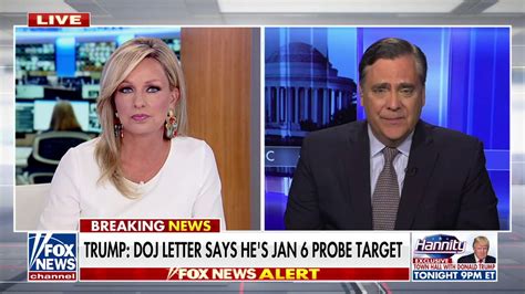 Trumps Target Letter From The Doj May Indicate A Coming Indictment Jonathan Turley Fox News