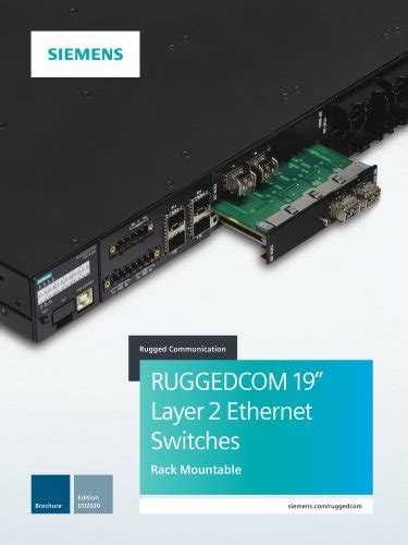 Scalance X Industrial Ethernet Switches Siemens Industrial
