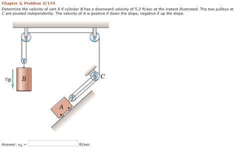 Solved Chapter Problem Determine The Velocity Of Chegg
