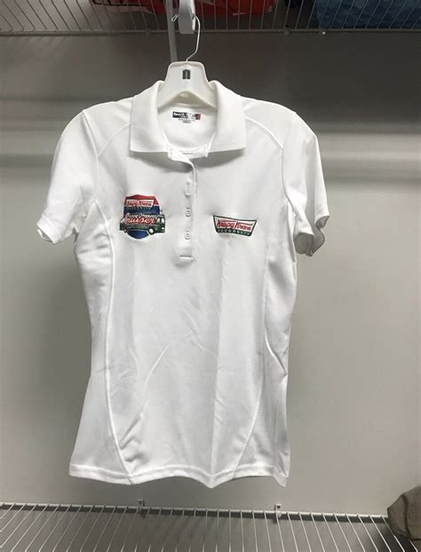 Krispy Kreme Donuts Employee Uniform Womens Small Po Gem