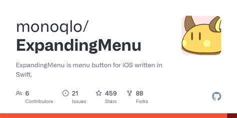 GitHub Monoqlo ExpandingMenu ExpandingMenu Is Menu Button For IOS Written In Swift