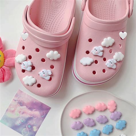 10개세트 파스텔구름토끼 다용도 파츠세트 에이블리