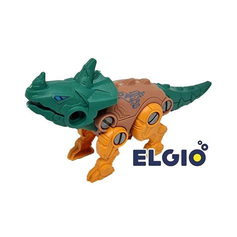Promo Mainan Dinosaurus Diy 5 In 1 Bongkar Pasang Robot Dino Assemble