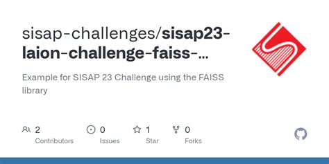 Github Sisap Challenges Sisap Laion Challenge Faiss Example