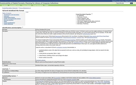 New File Format Research And Documentation On The Sustainability Of Digital Formats The Signal