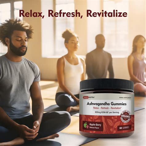 Ksm 66 Ashwagandha Gummies Dailynutra