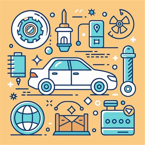 Car Parts Accessories Engine Battery Wheels Sensors And More Premium