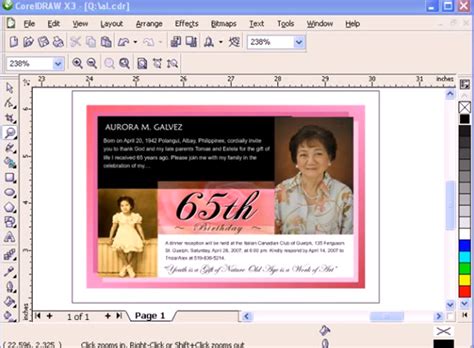 creating a greeting card in coreldraw x3 tutorial alex galvez s blog