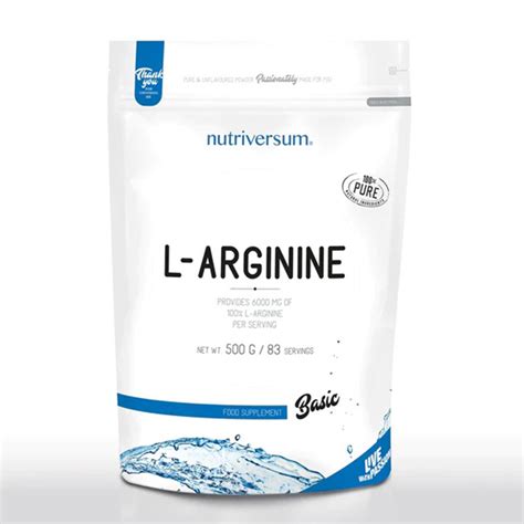 Buy Nutriversum Basic L Arginine 500 G In Dubai Abu Dhabi Sharjah