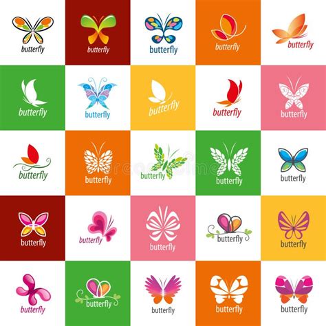 Logotipo Da Borboleta Do Vetor Ilustração do Vetor Ilustração de sinal idéia