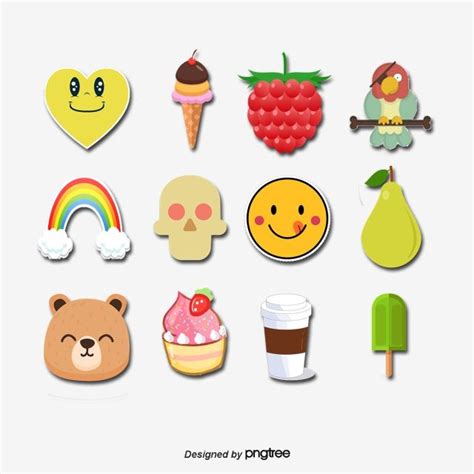 Cute Food And Drink Stickers