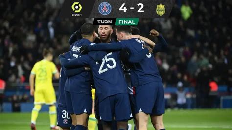 Paris Saint Germain Golea De Cara A La Champions League Tudn Ligue 1