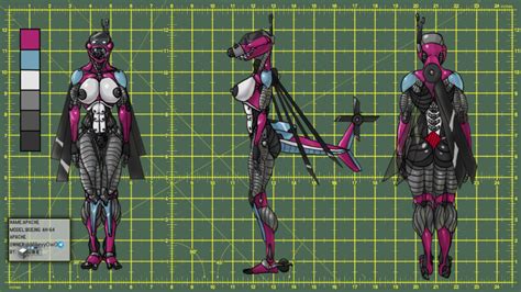 Rule 34 Aircraft Apachejustsomelurker Drqube Female Helicopter